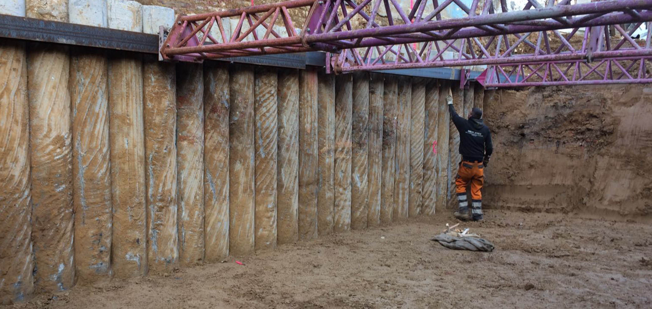 Secanspalen - Hevi - Funderingstechnieken - Lochristi